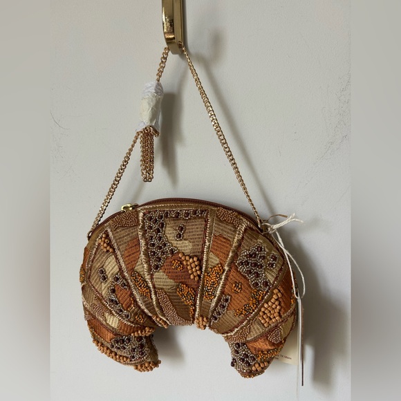 Bags | Viral Beaded Croissant Bag | Poshmark